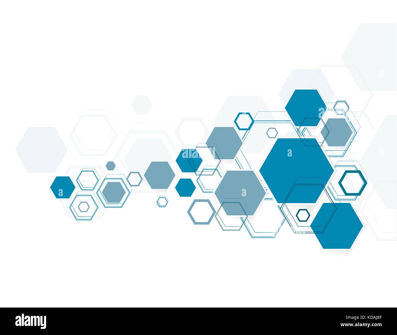 Abstract hexagonal structures Stock Vector Image & Art - Alamy