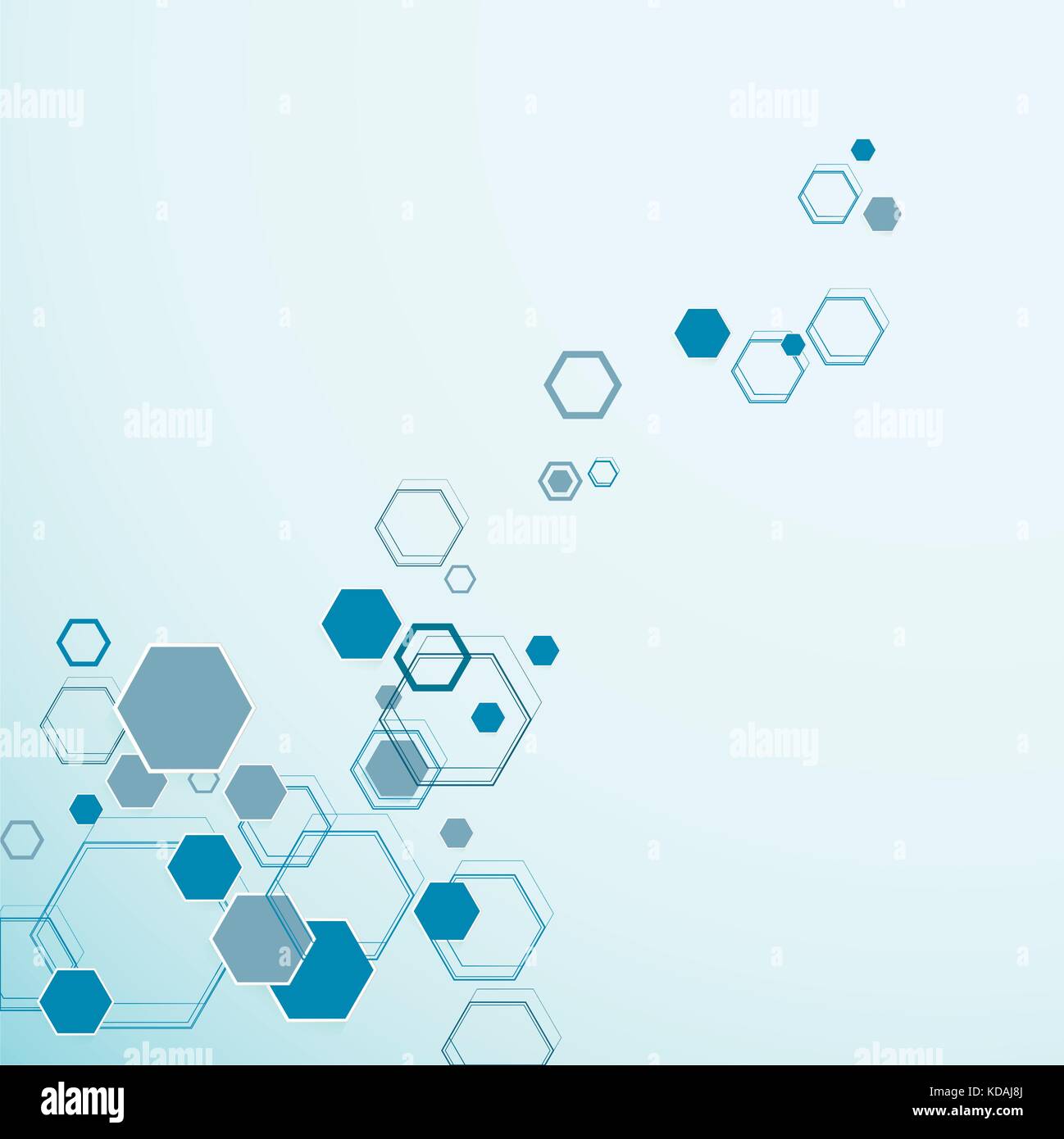Abstract Hexagonal Structures Stock Vector Image And Art Alamy