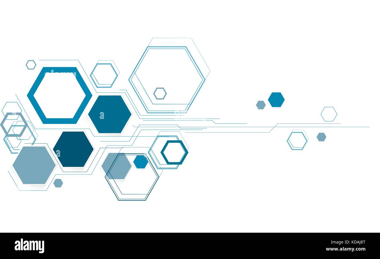 Abstract Hexagonal Structures Stock Vector Image And Art Alamy