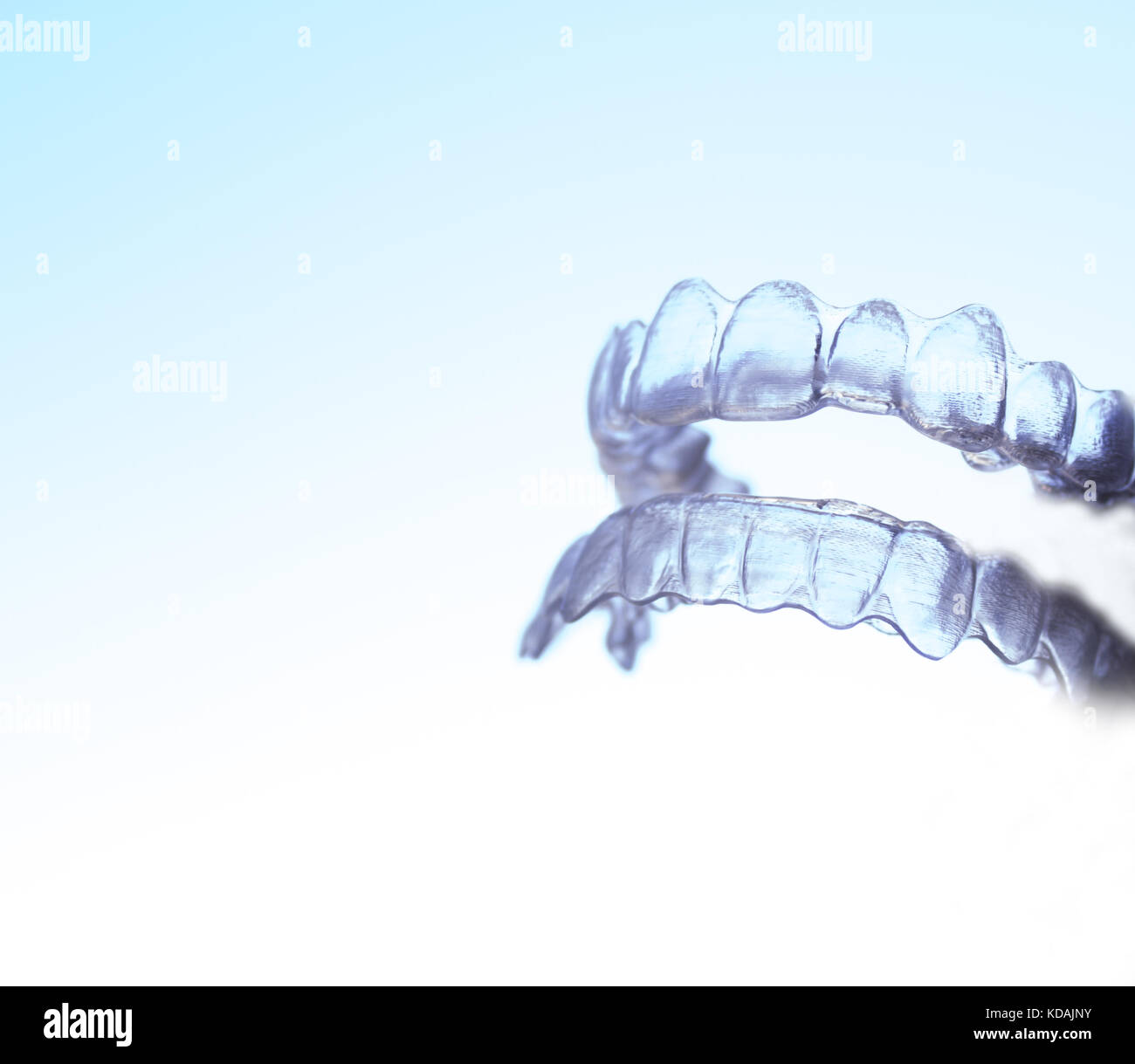 Dental retainer for correction and alignment Stock Photo - Alamy