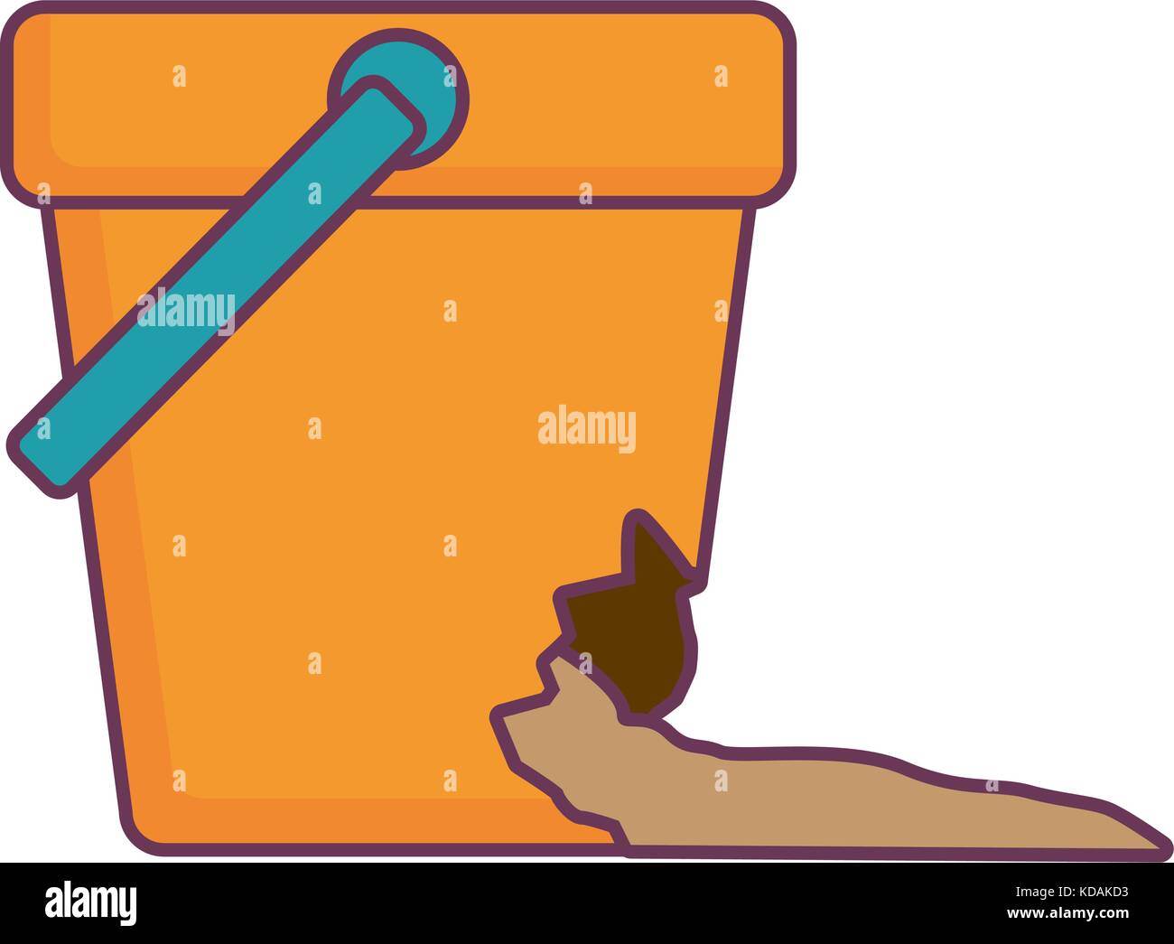 toy bucket icon Stock Vector Image & Art - Alamy