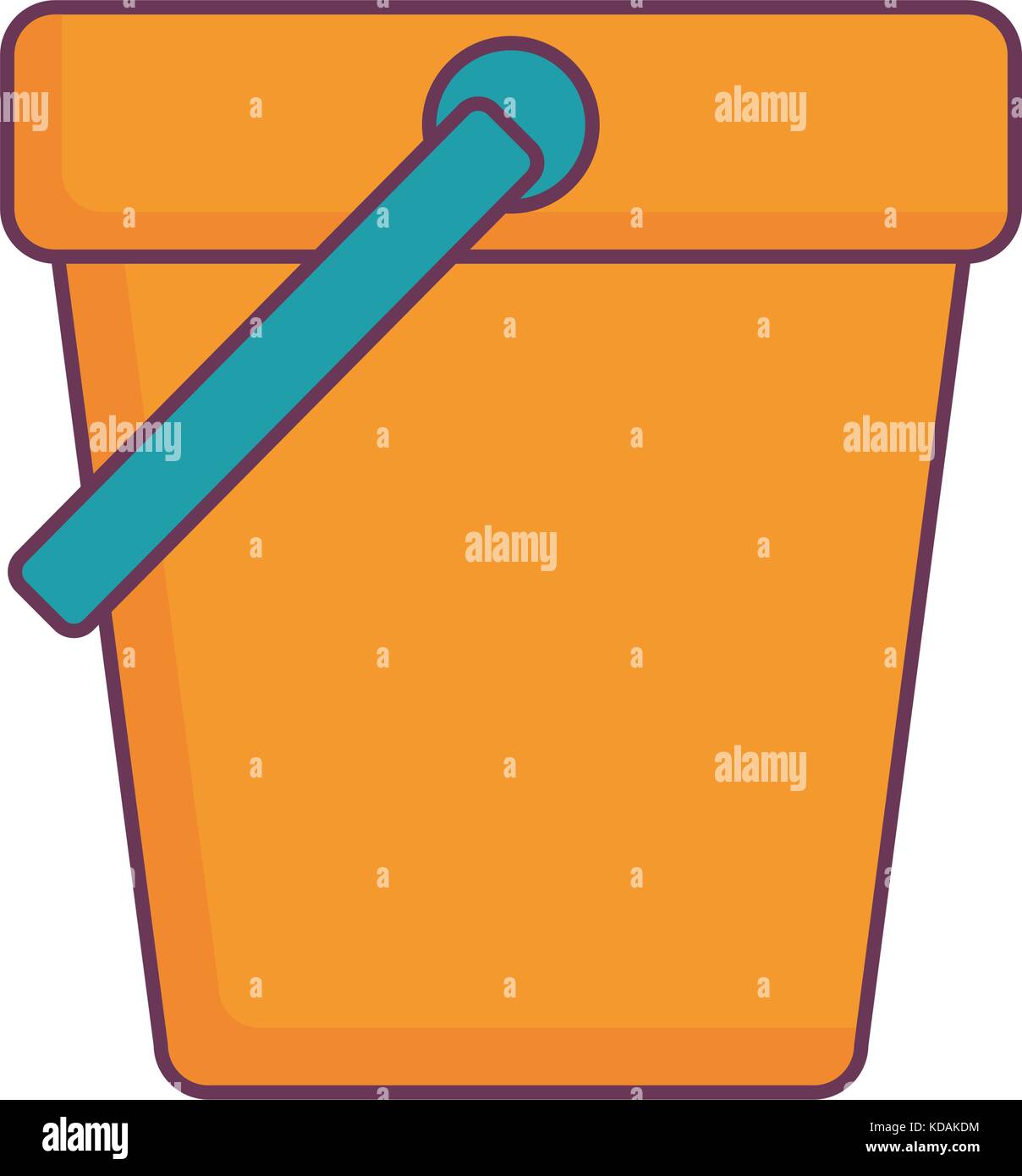toy bucket icon Stock Vector Image & Art - Alamy
