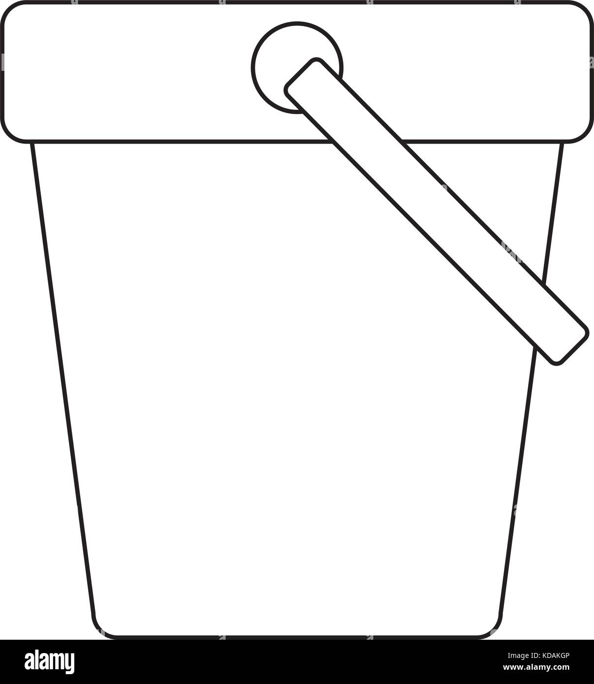toy bucket icon Stock Vector Image & Art - Alamy