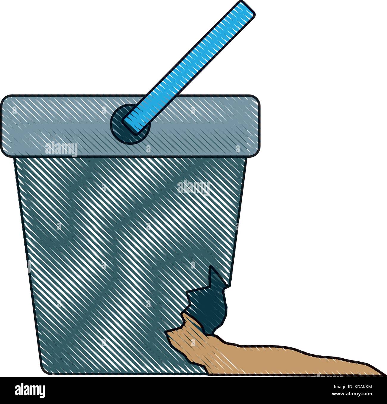 toy bucket icon Stock Vector Image & Art - Alamy