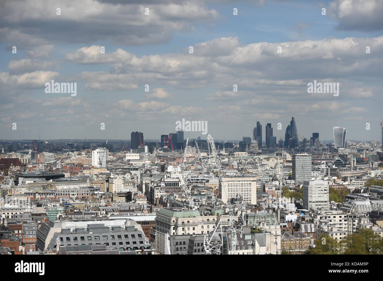 London Skyline, aerial views Stock Photo - Alamy