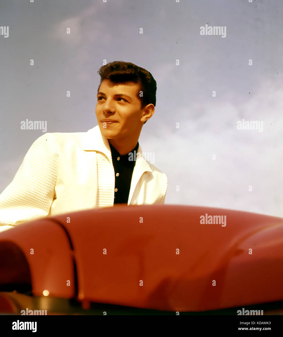 FRANKIE AVALON American singer about 1964 Stock Photo - Alamy