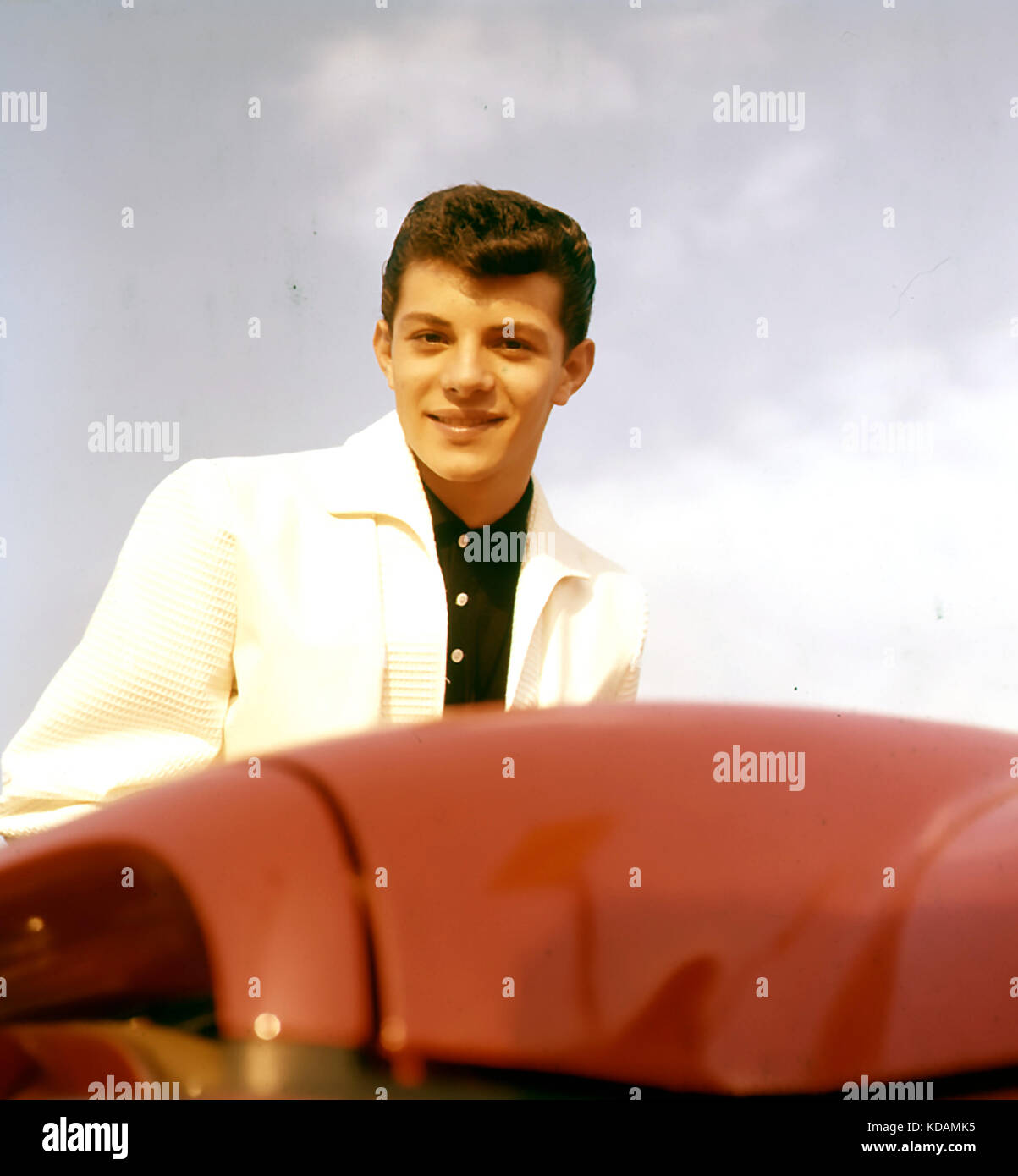 FRANKIE AVALON American singer about 1964 Stock Photo - Alamy