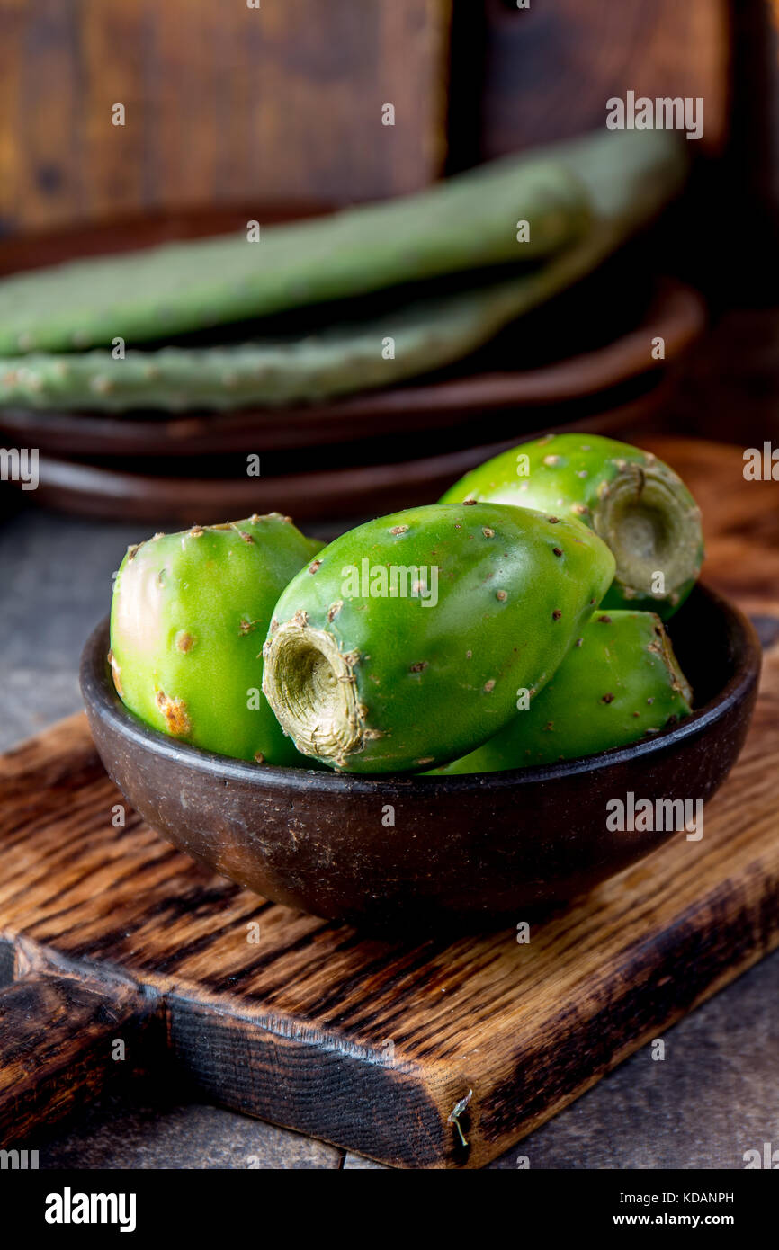 Tuna cactus fruit, Prickly pear, cactus pear. Latin American fruit tuna ...