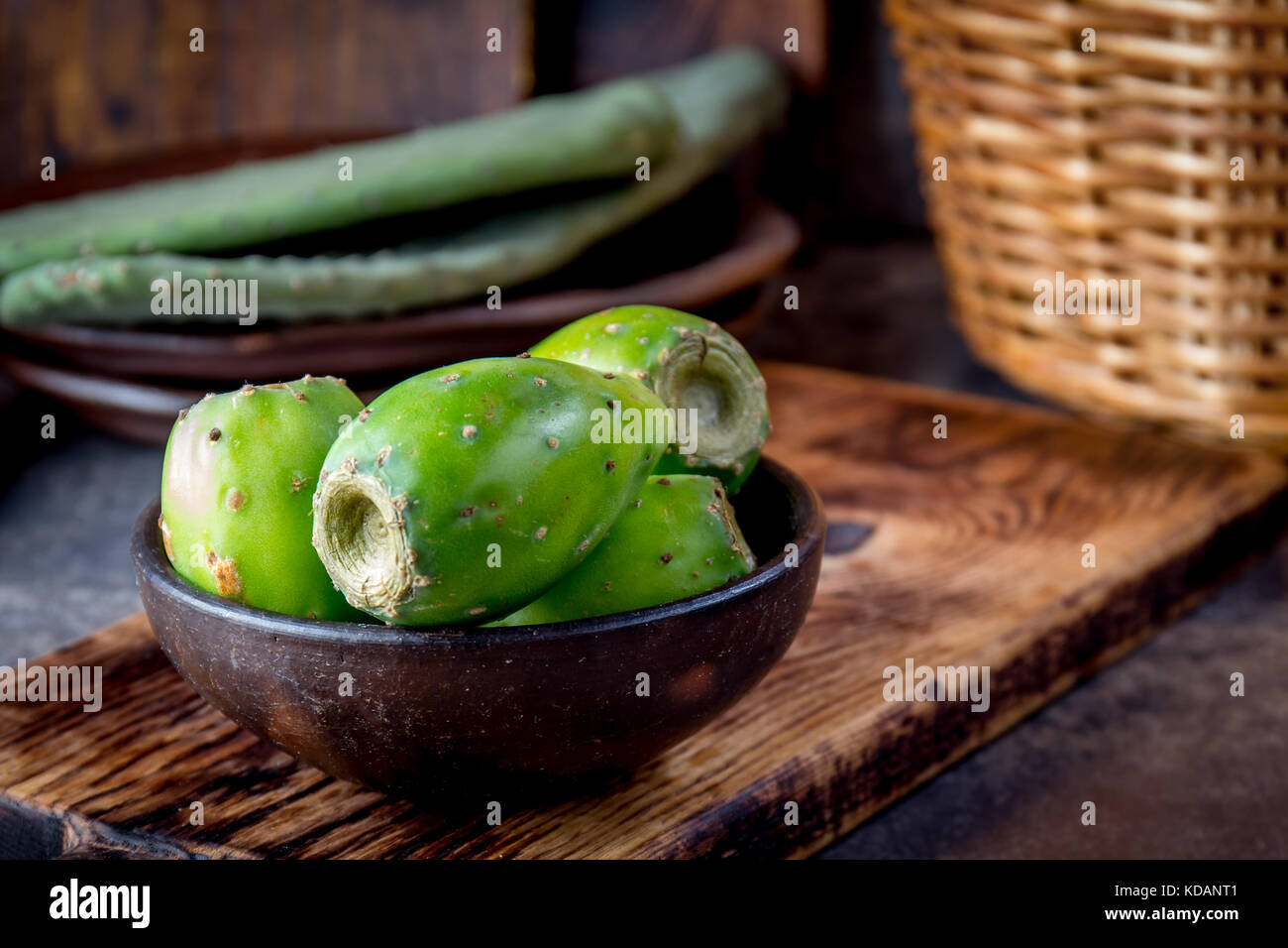Tuna cactus fruit, Prickly pear, cactus pear. Latin American fruit tuna ...