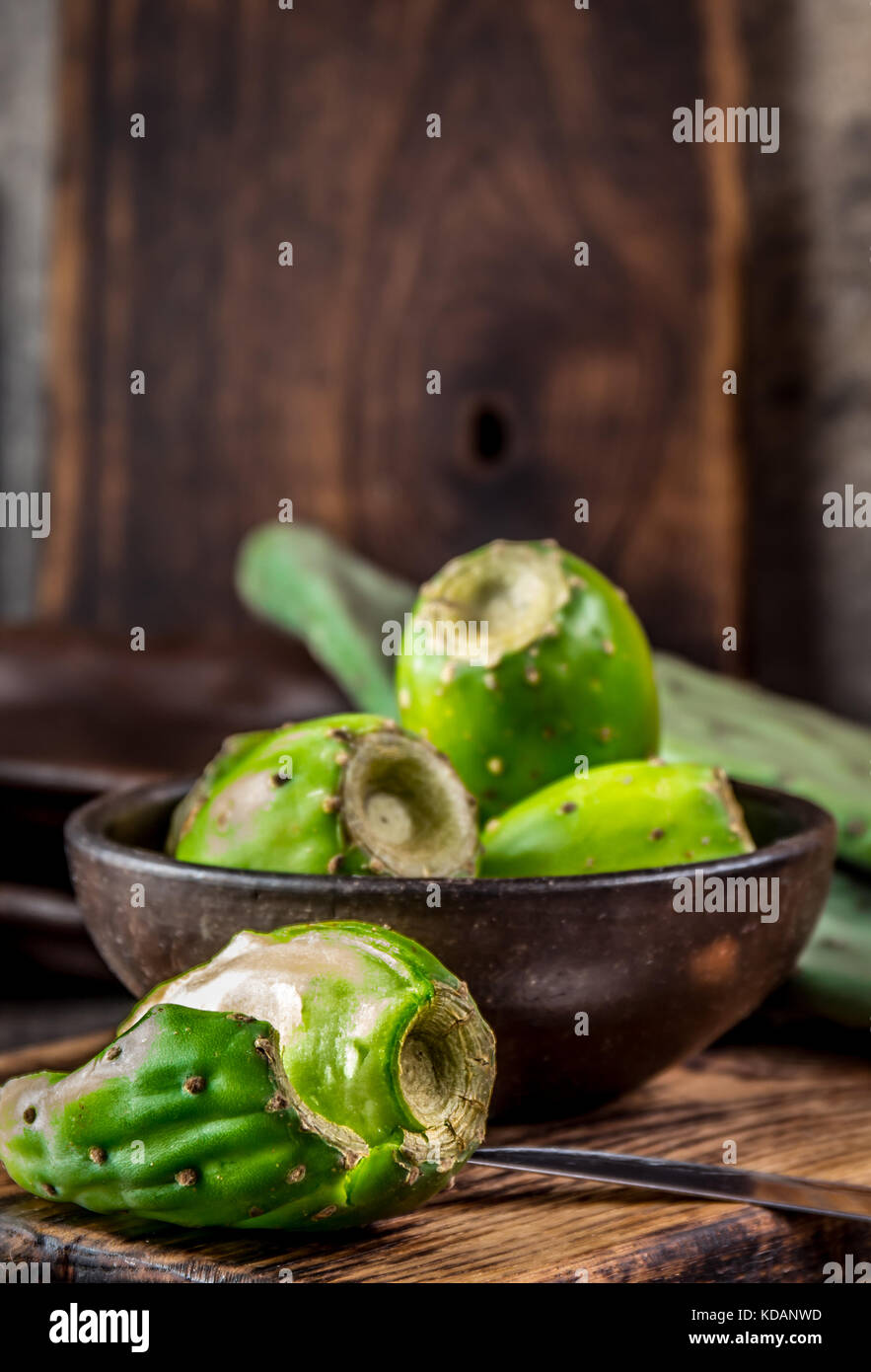 Tuna cactus fruit, Prickly pear, cactus pear. Latin American fruit tuna ...