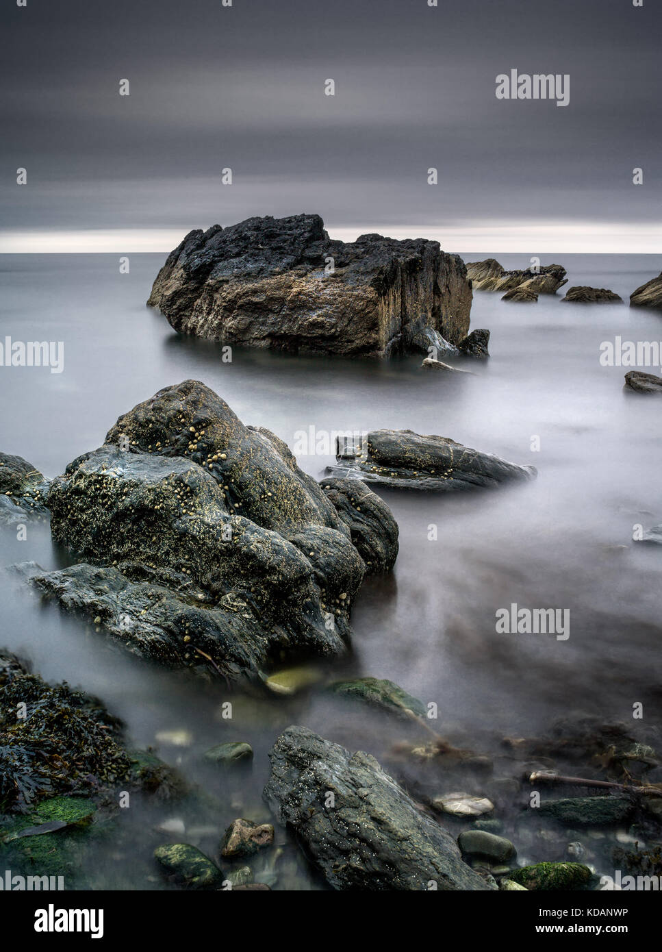 Rocks on the beach, Ireland Stock Photo - Alamy