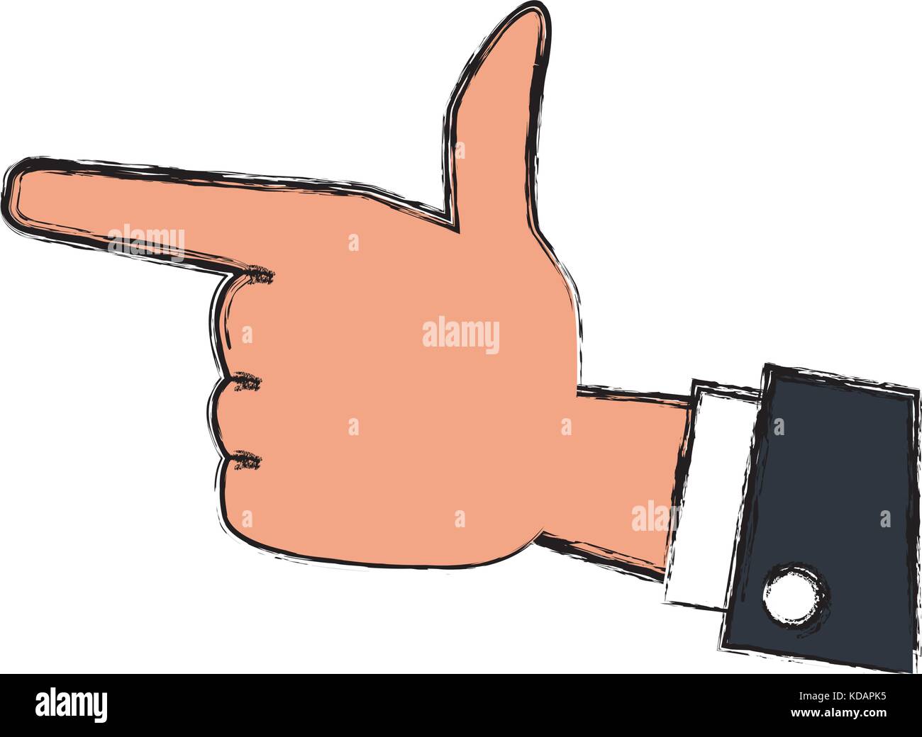 Hand pointing symbol icon vector illustration graphic design Stock ...