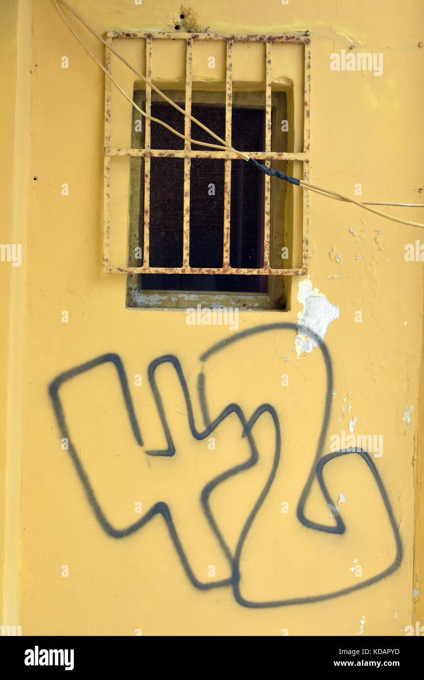 The number 42 written in graffiti script with an aerosol spray can by ...