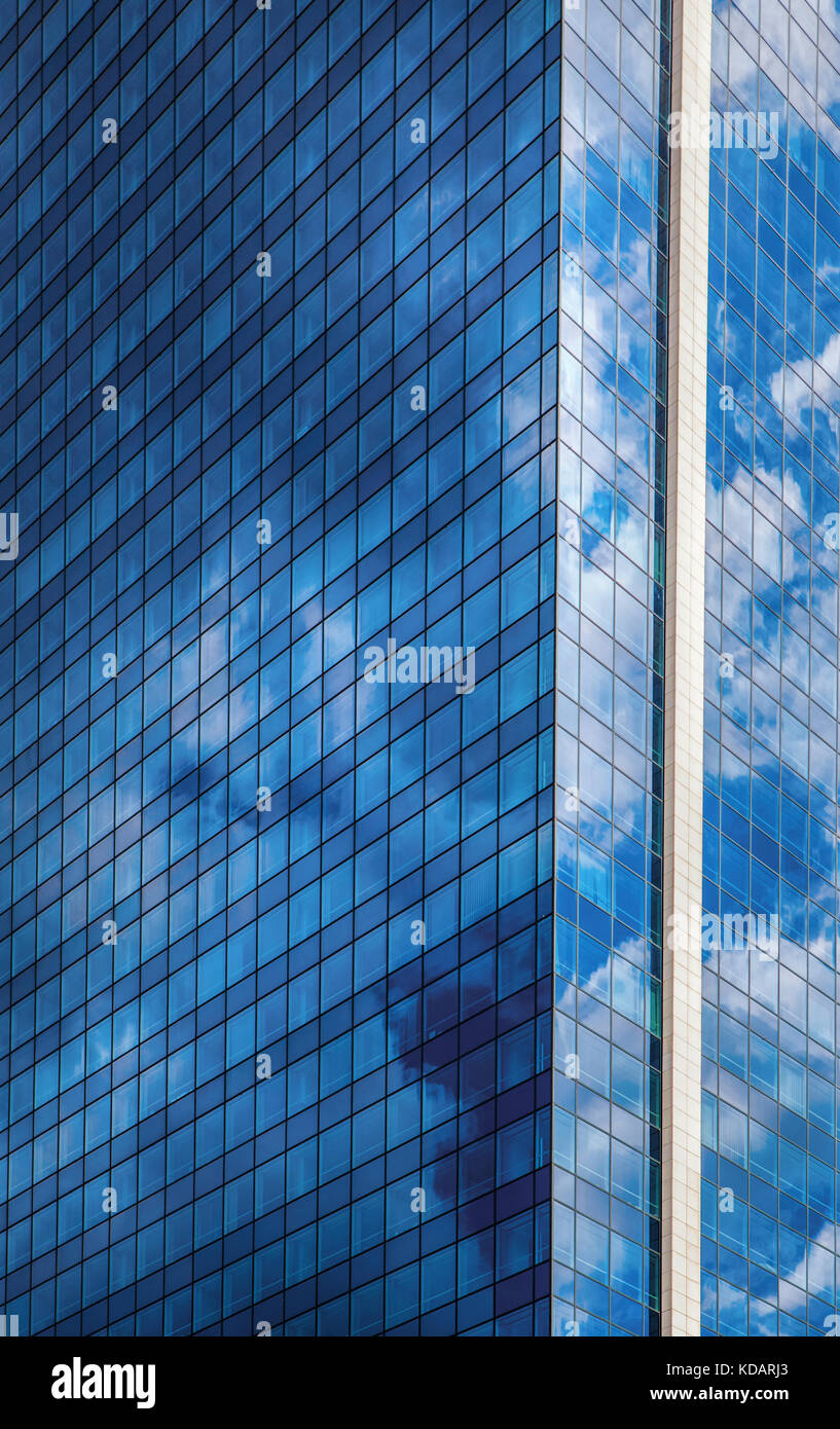 Skyscraper against blue sky Stock Photo - Alamy
