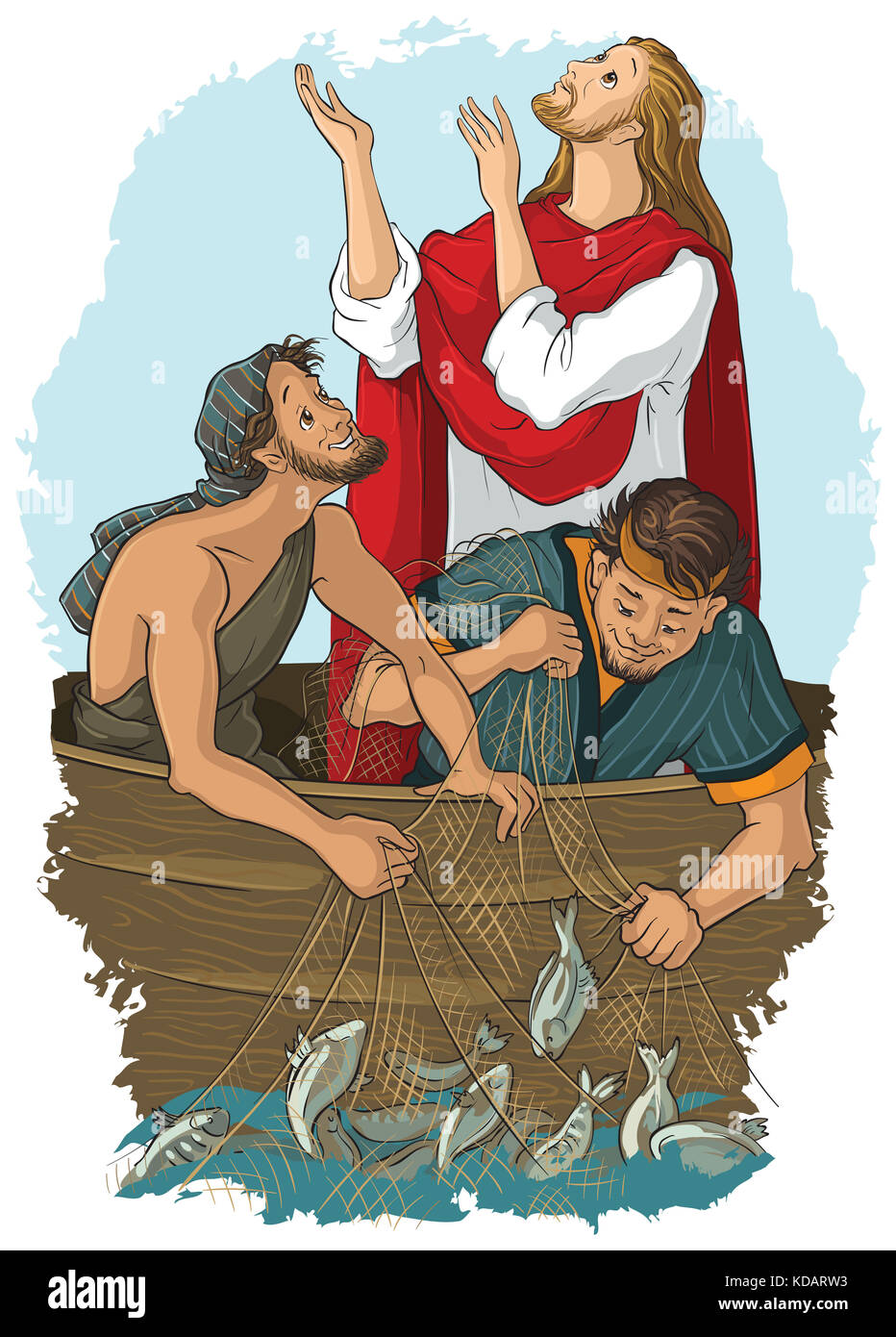 Jesus christ and fishermen hi-res stock photography and images - Alamy
