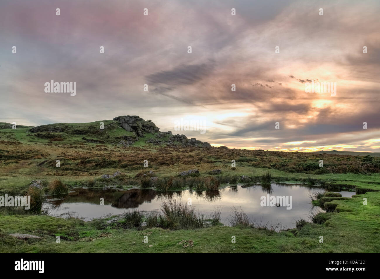 Saddle Tor, Dartmoor, Devon, England, United Kingdom Stock Photo - Alamy
