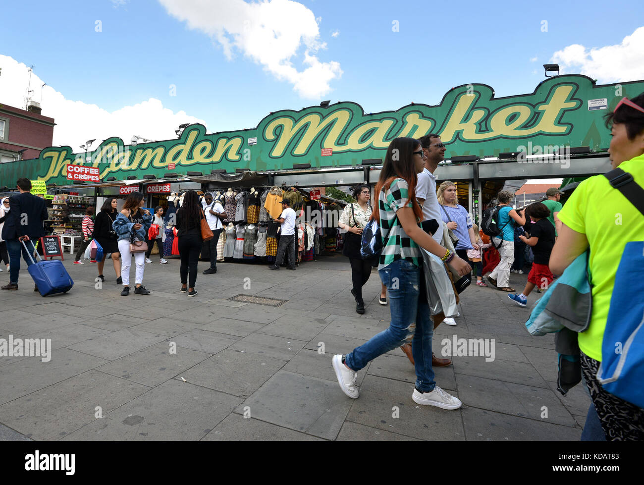 The Camden Market, Camden Town, London Stock Photo - Alamy