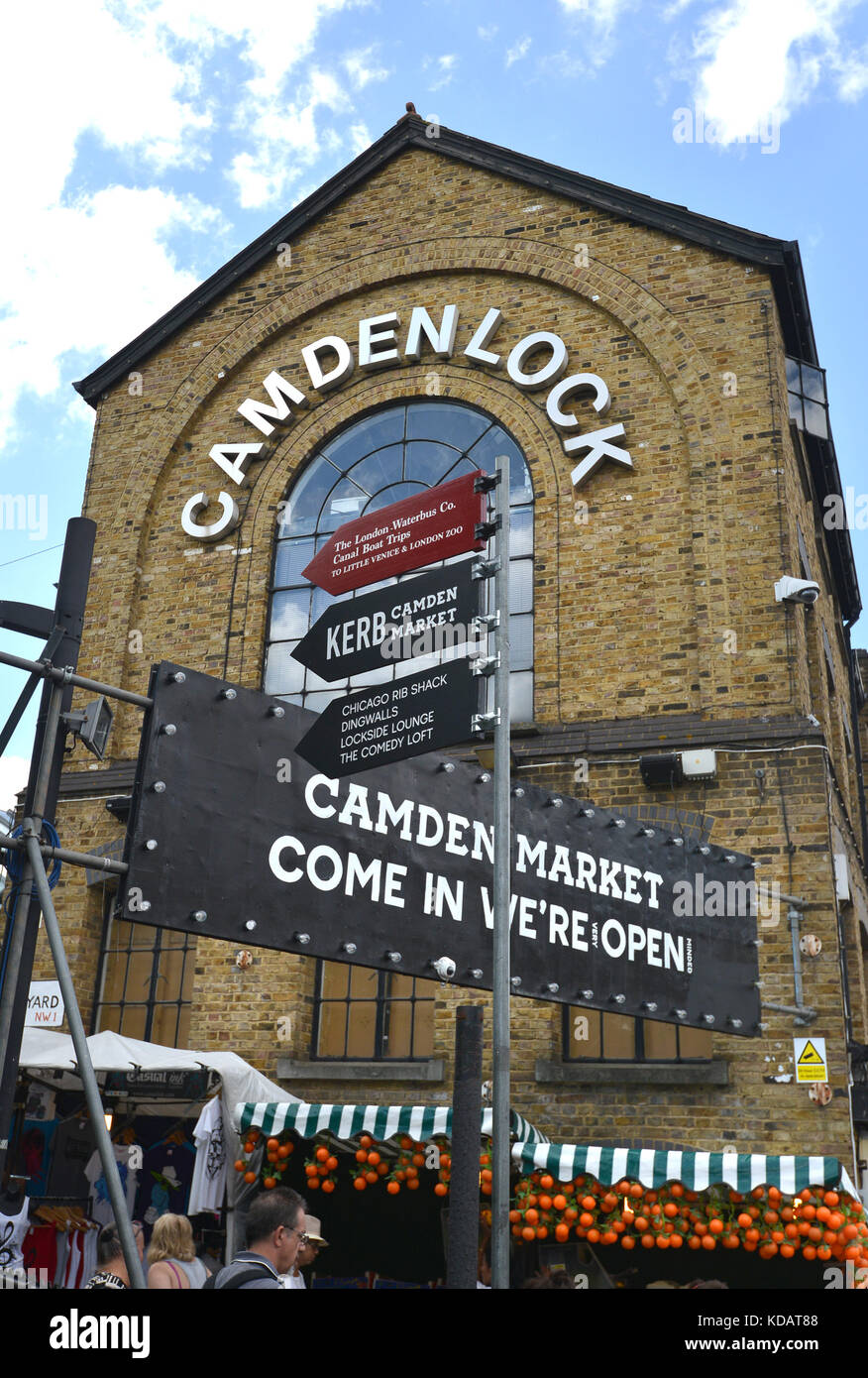 Camden Market, Camden Lock, London Stock Photo - Alamy