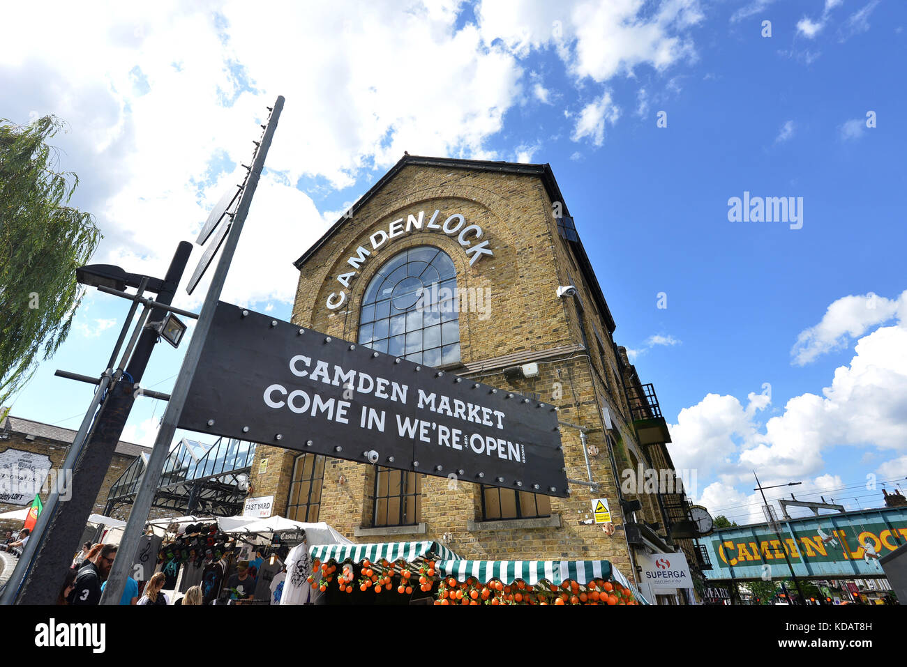 Camden Market, Camden Lock, London Stock Photo - Alamy