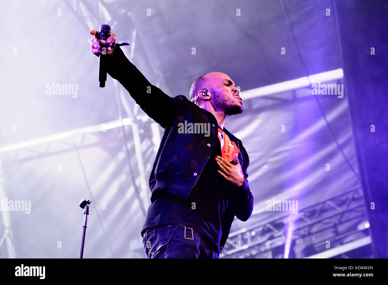 BARCELONA - JUN 16: Anderson Paak and the Free Nationals (band) perform ...