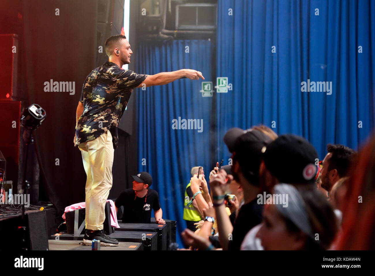 BARCELONA - JUN 17: C. Tangana (band) perform in concert at Sonar ...