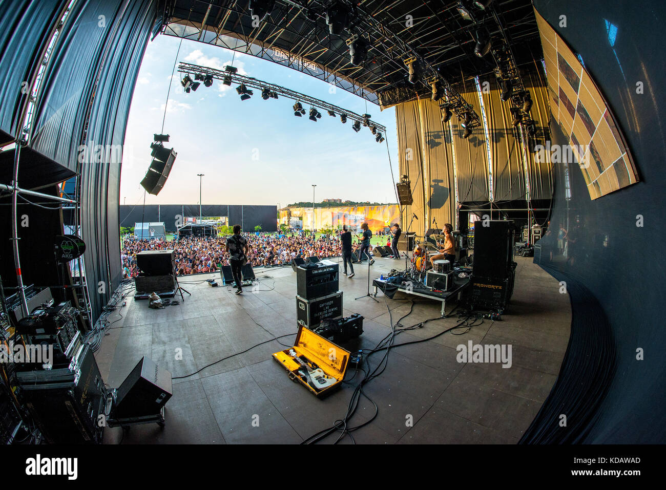 Heavy metal concert stage view hi-res stock photography and images - Alamy