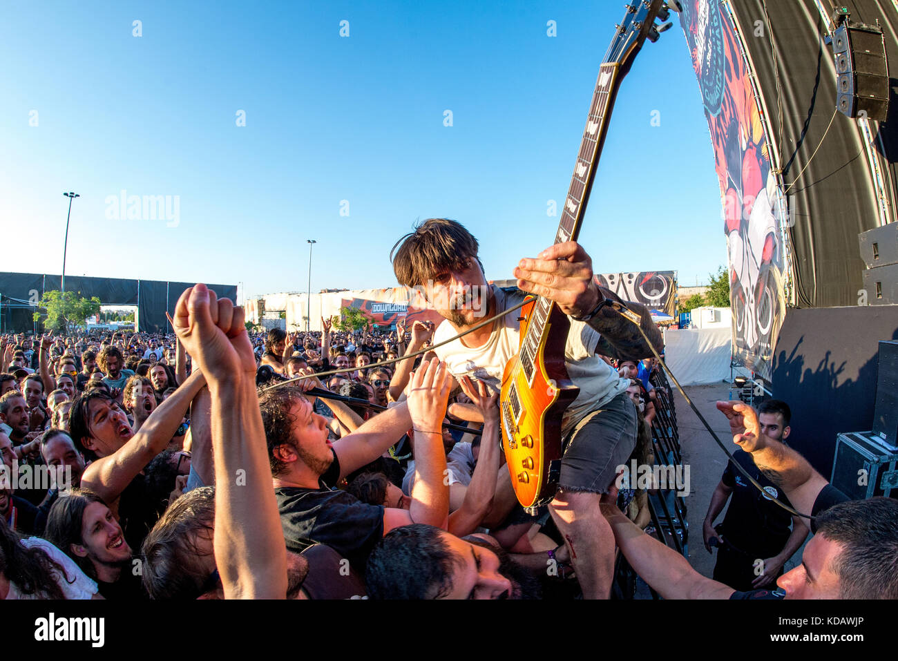 Mosh pit heavy metal hi-res stock photography and images - Alamy