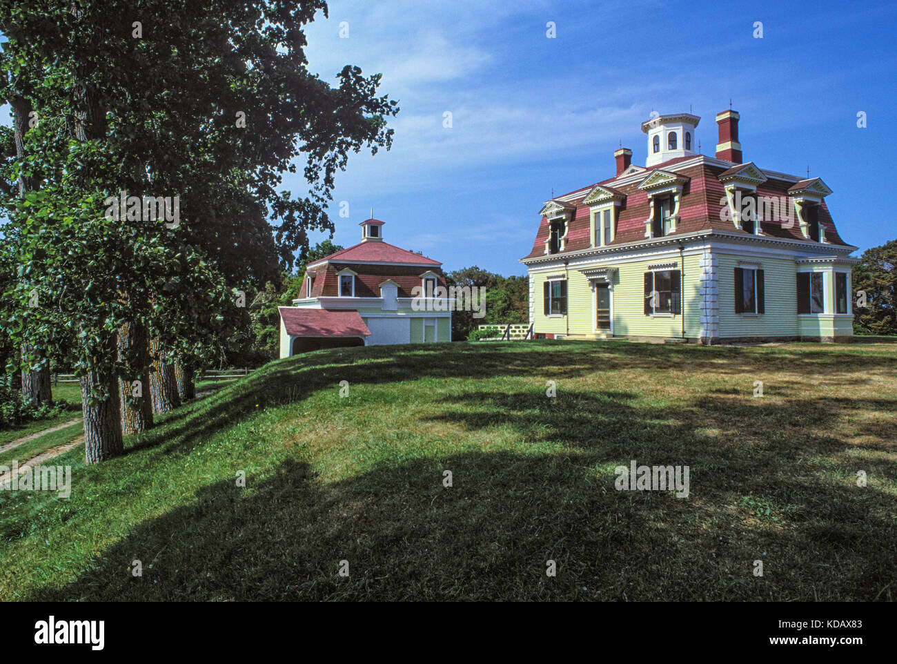 Edward Penniman House and Barn, Fort Hill, Eastham. Cape Cod ...