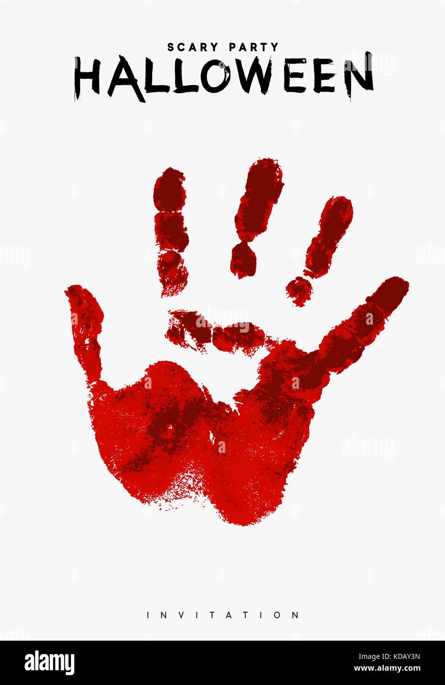 Hand print blood hi-res stock photography and images - Alamy