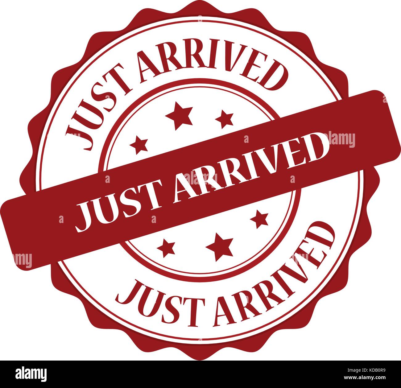 Arrived vector vectors hi-res stock photography and images - Alamy