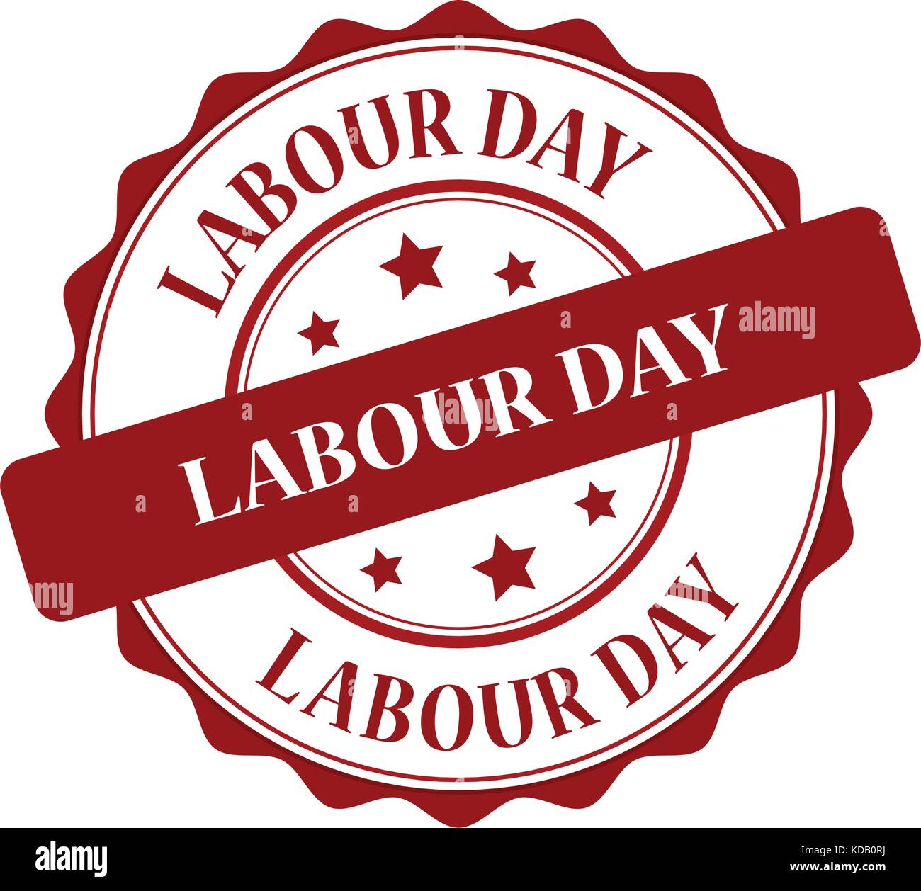 Labour day red stamp illustration Stock Vector Image & Art - Alamy