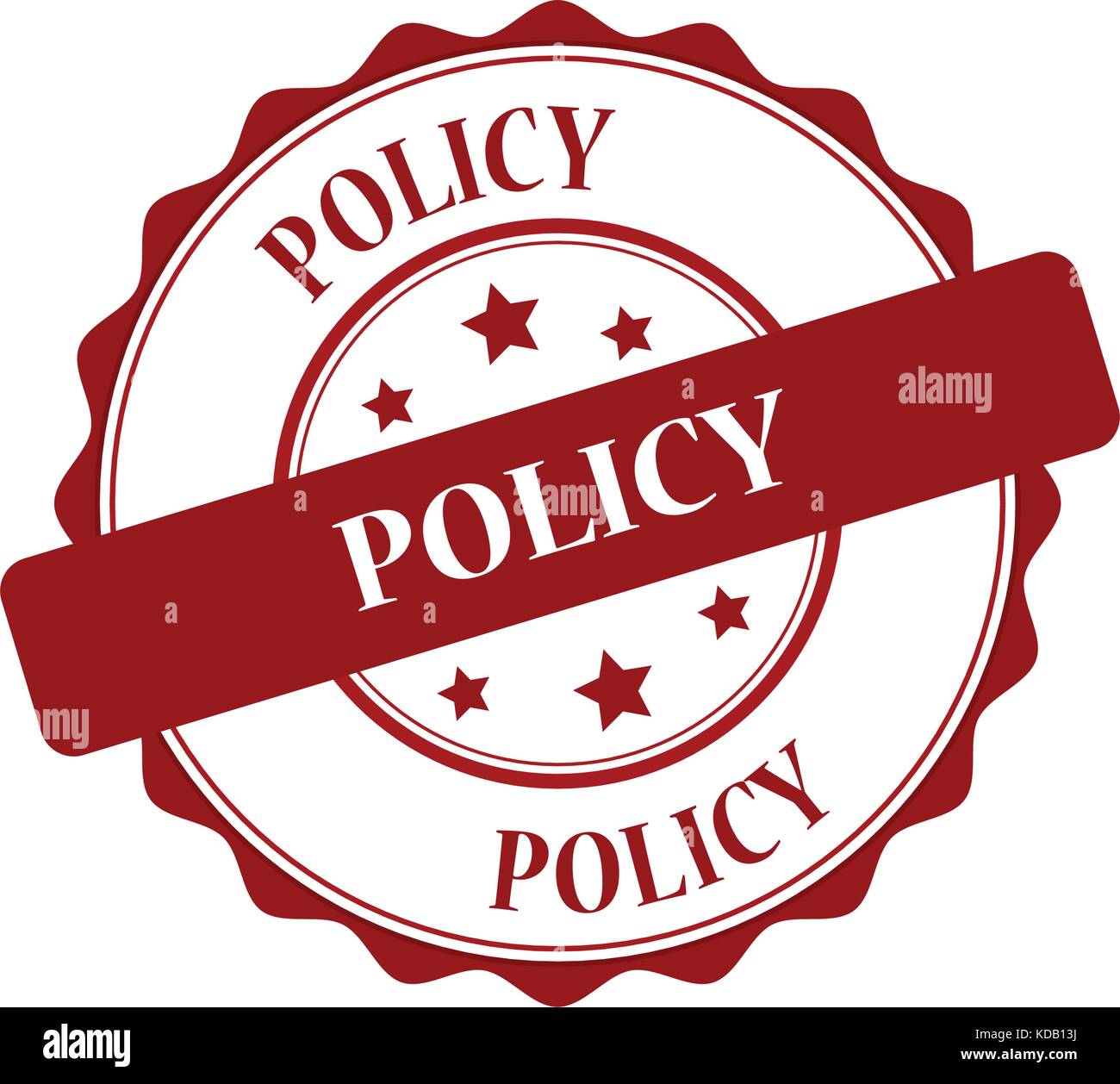 Policy red stamp illustration Stock Vector Image & Art - Alamy