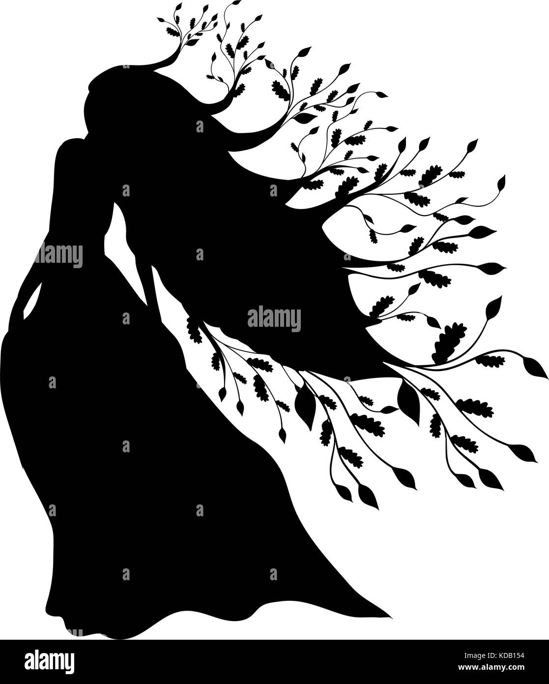 Nymph Stock Vector Images - Alamy