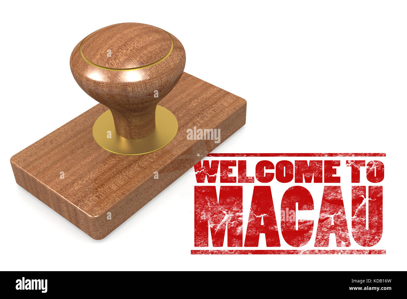 Postage stamp macau Cut Out Stock Images & Pictures - Alamy