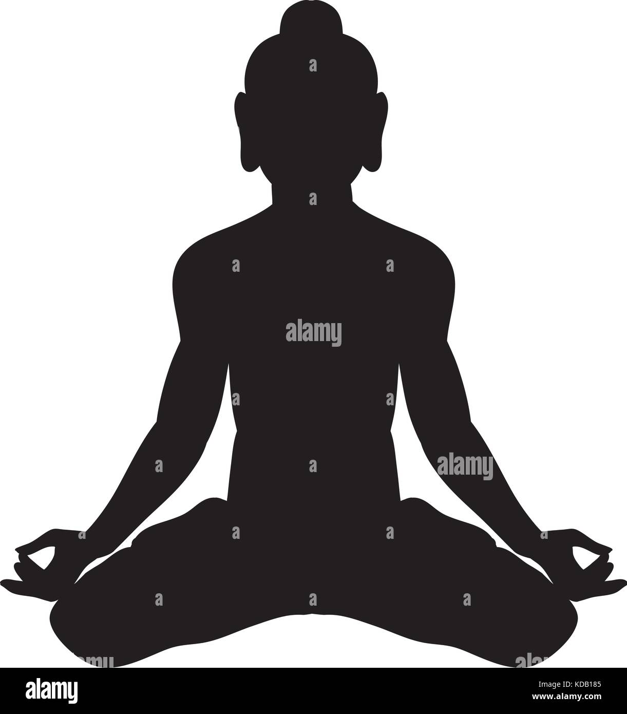 Krishna silhouette traditional religion spirituality. Vector ...