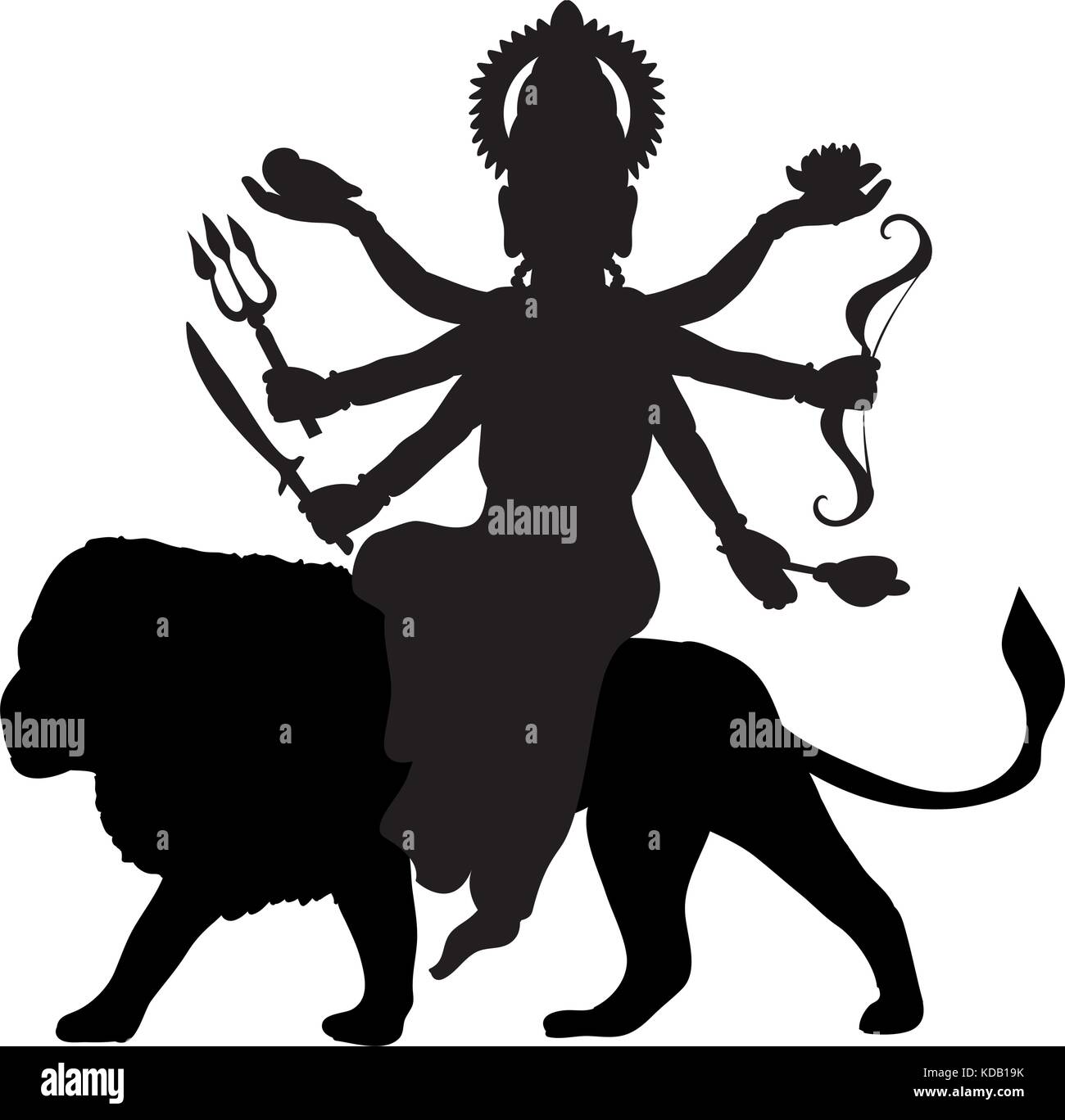 Devi vector vectors hi-res stock photography and images - Alamy