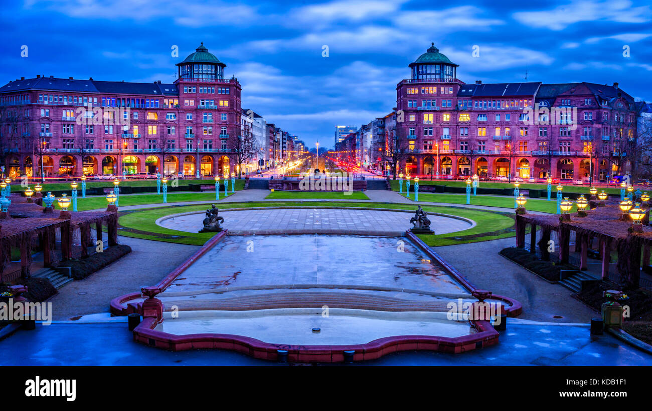 Mannheim winter hi-res stock photography and images - Alamy