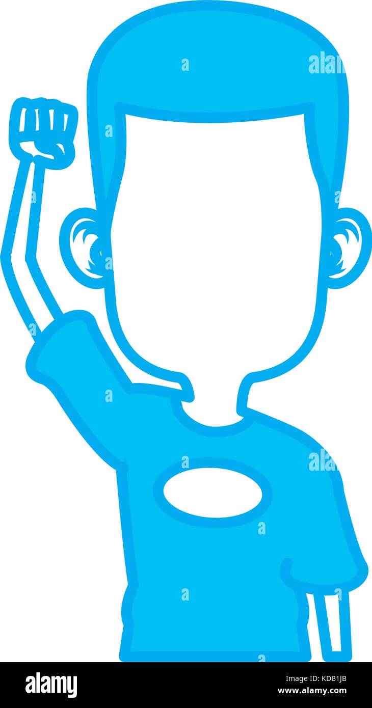Boy faceless cartoon Stock Vector Image & Art - Alamy
