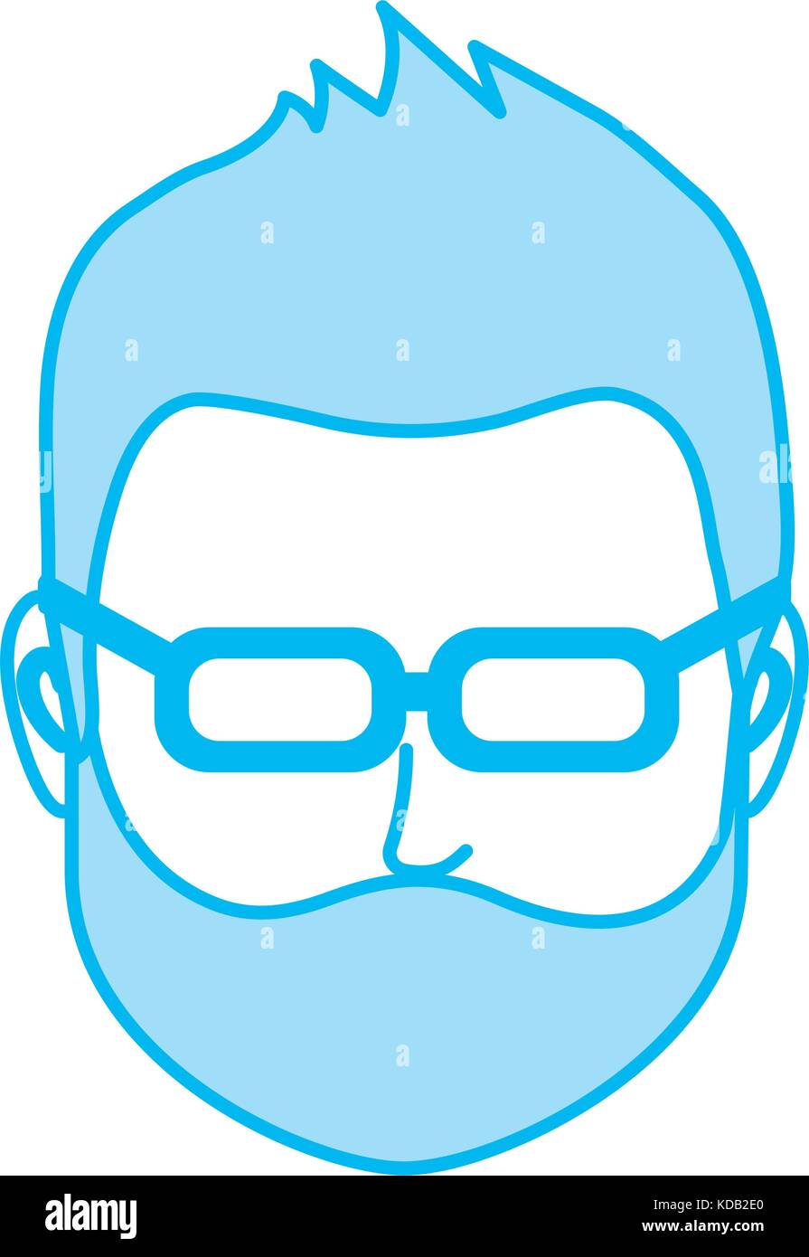 silhouette default avatar man to social user vector illustration Stock ...