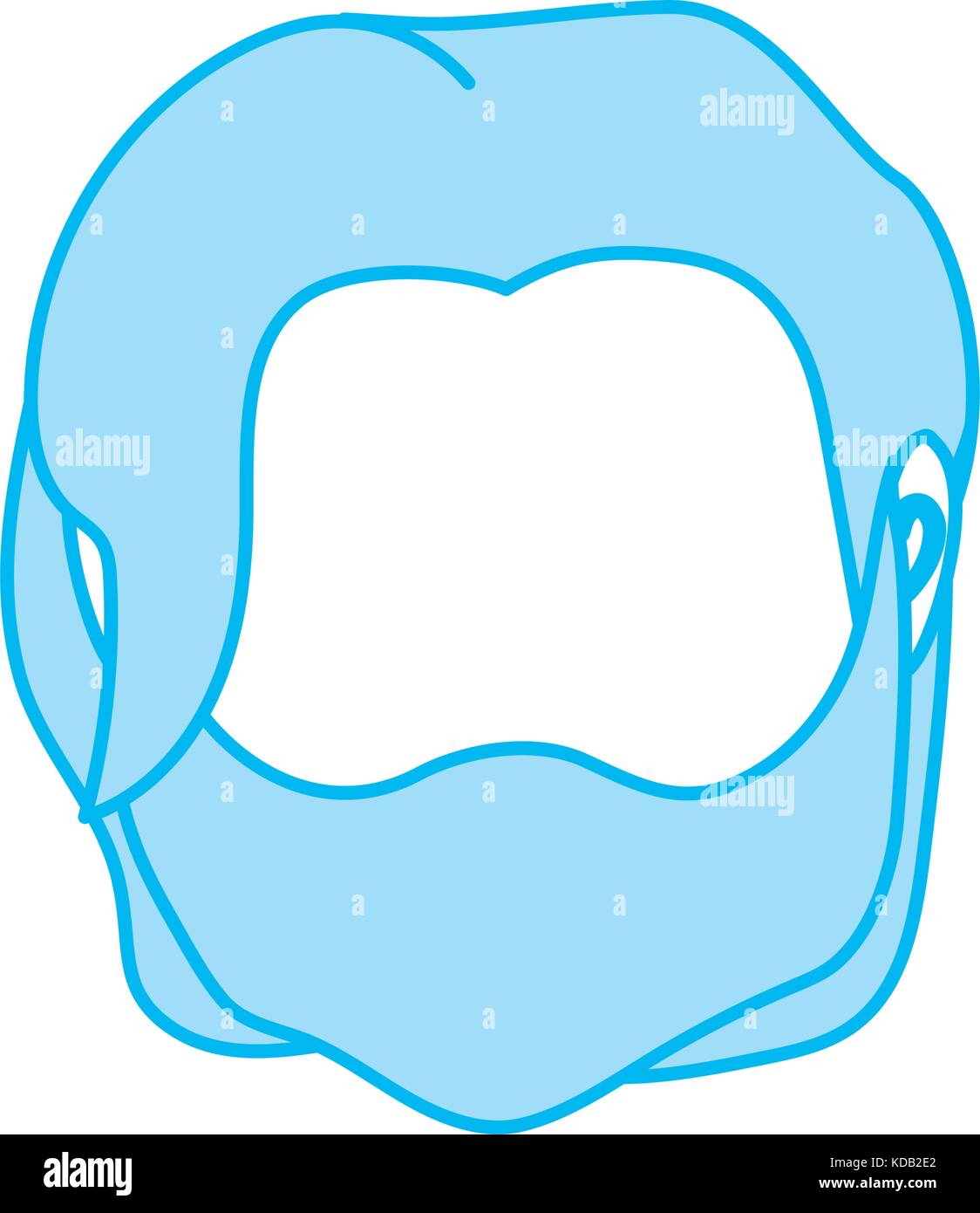 silhouette default avatar man to social user vector illustration Stock ...