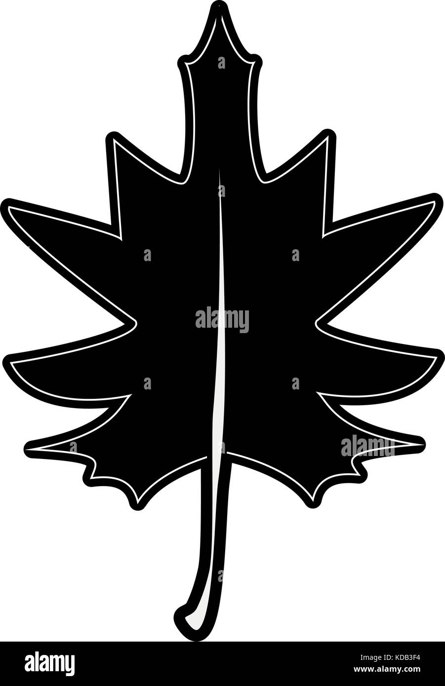 maple fall leaf icon image Stock Vector Image & Art - Alamy