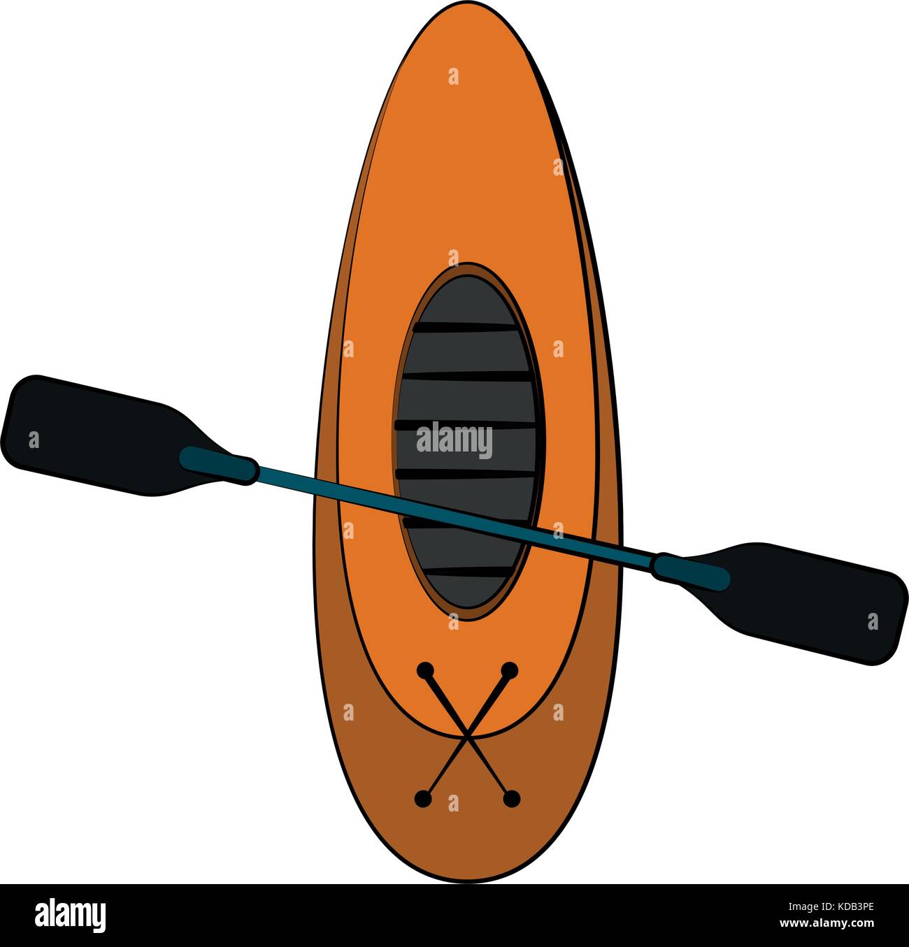 Empty Rowboat Stock Vector Images - Alamy