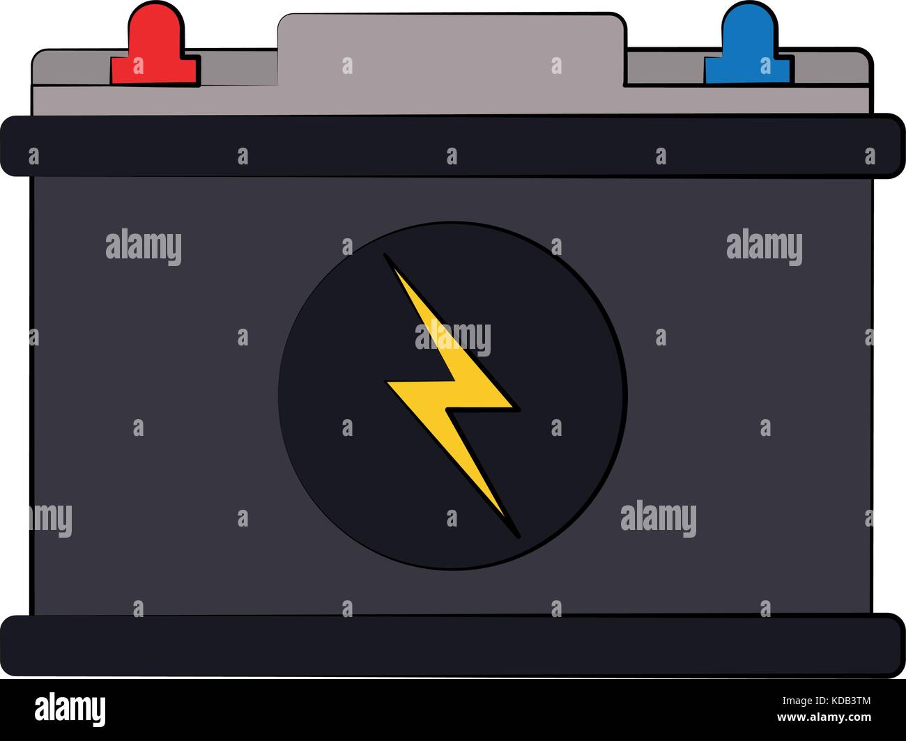 battery with lightning bolt icon image Stock Vector Image & Art - Alamy