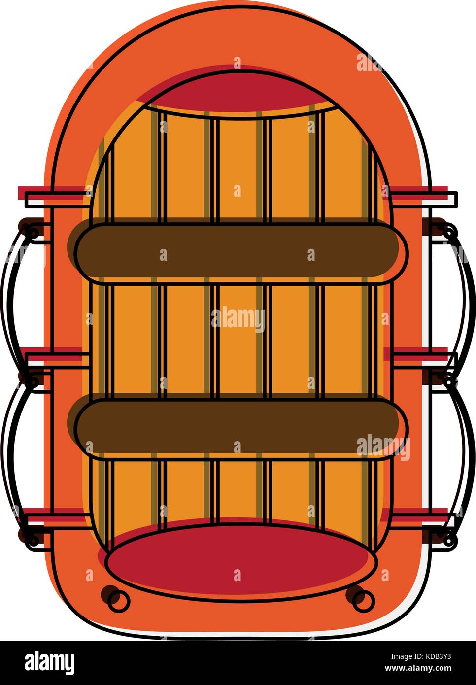 Raft lake Stock Vector Images - Alamy
