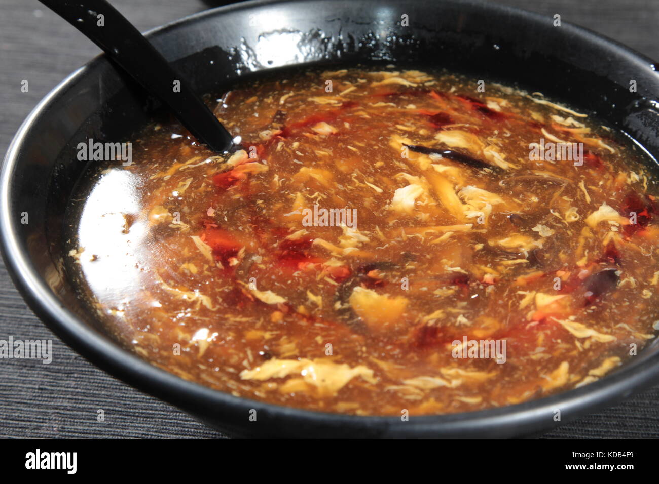 chinese supreme chicken or seafood broth Stock Photo - Alamy