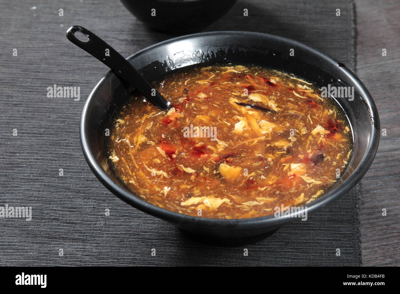 chinese supreme chicken or seafood broth Stock Photo - Alamy