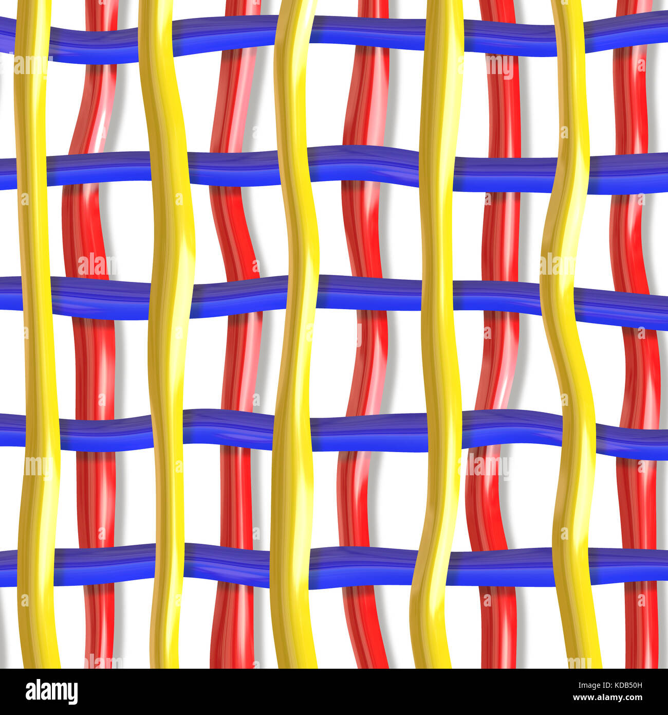 Colorful strings isolated and intertwined Stock Photo - Alamy