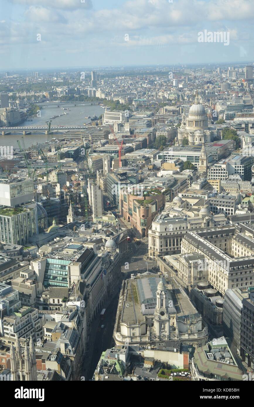London Skyline, aerial views Stock Photo - Alamy