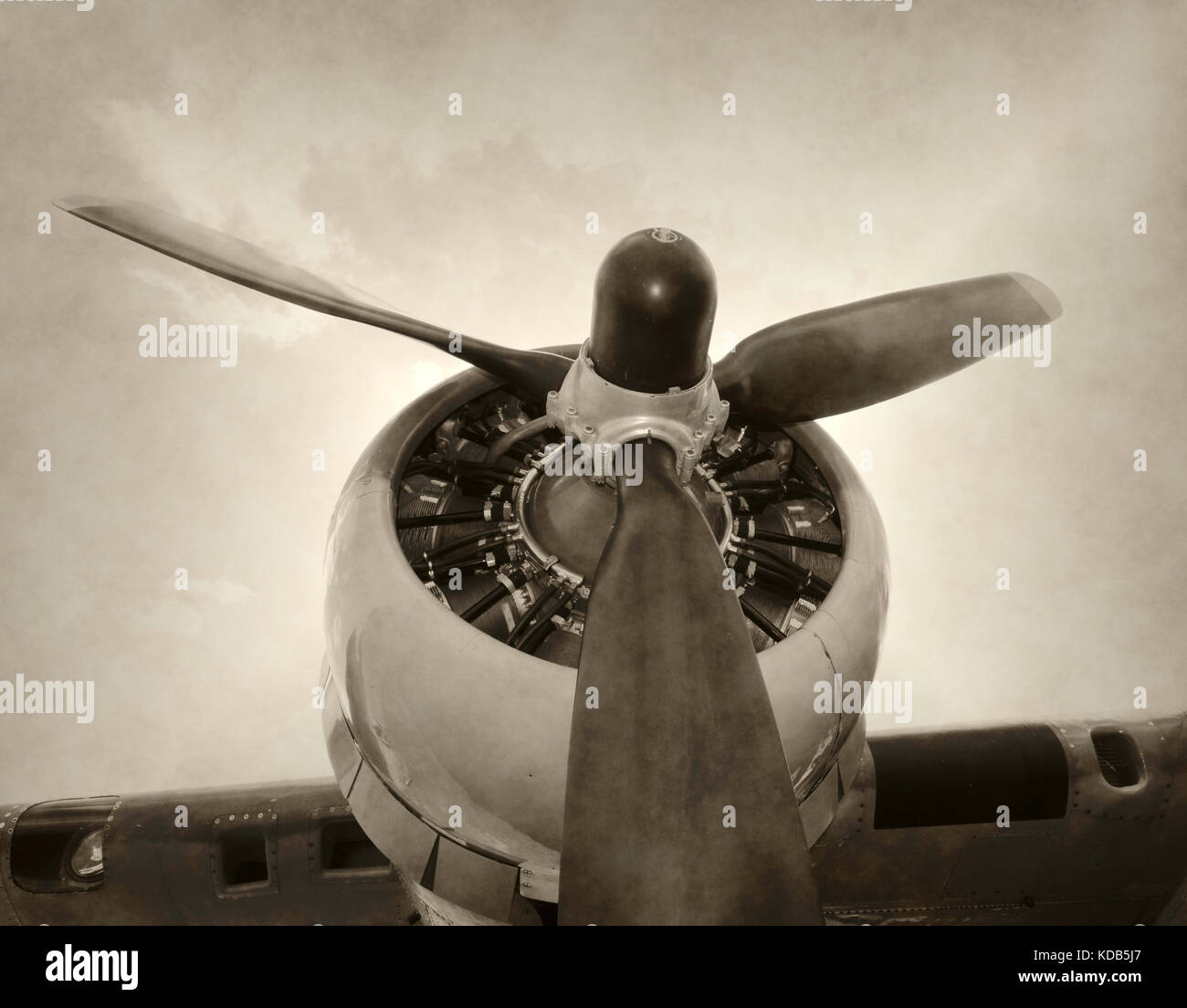 Giant propeller from World War II bomber Stock Photo - Alamy