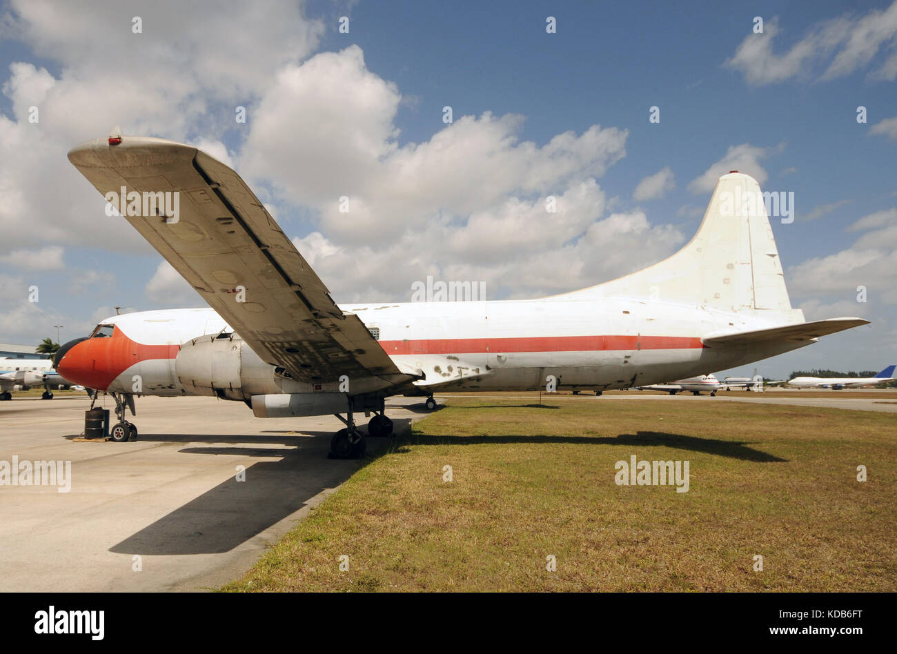 Abandoned old airplane in state of disrepair Stock Photo - Alamy